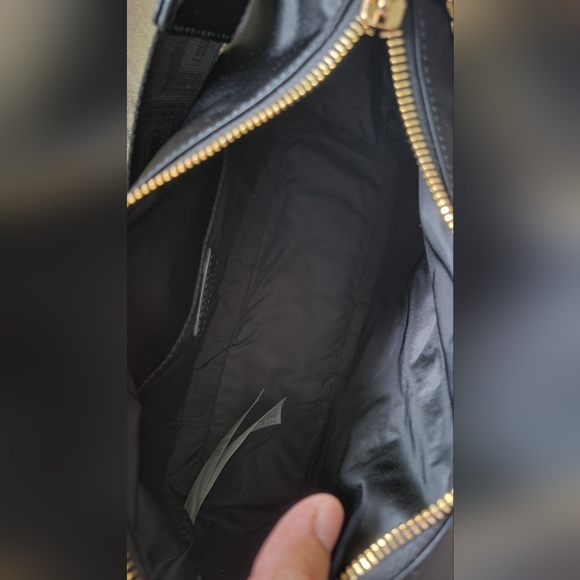 Versace | Bags | Versace Nylon Tribute Chain Crossbody Shoulder Bag ...